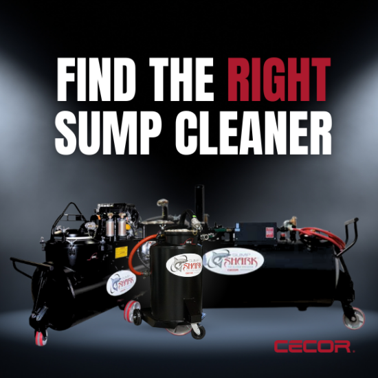 Choosing the Right Sump Cleaner for Your Workshop - CECOR