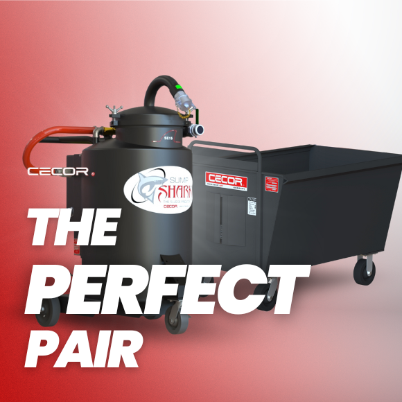 Pairing CECOR Dumping Carts and Sump Cleaners - CECOR