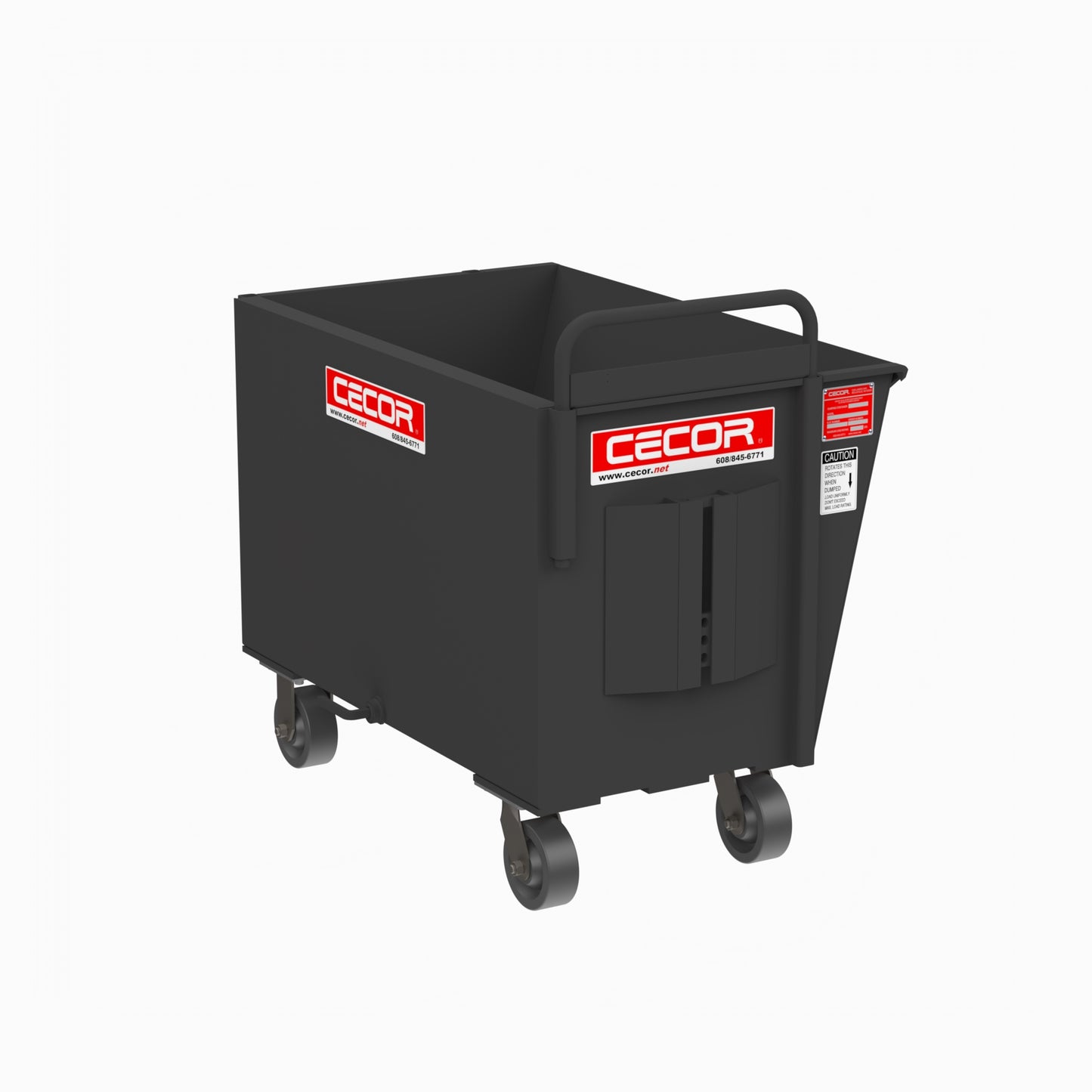 243 Dumping Cart High Profile 9.4 cu. ft. 1500 lbs. Capacity - CECOR