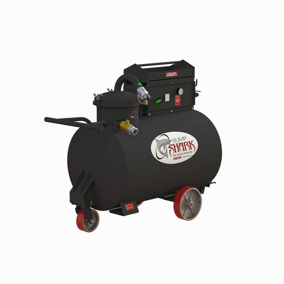 Air Powered Sump Cleaner for Metalworking Fluids - CECOR