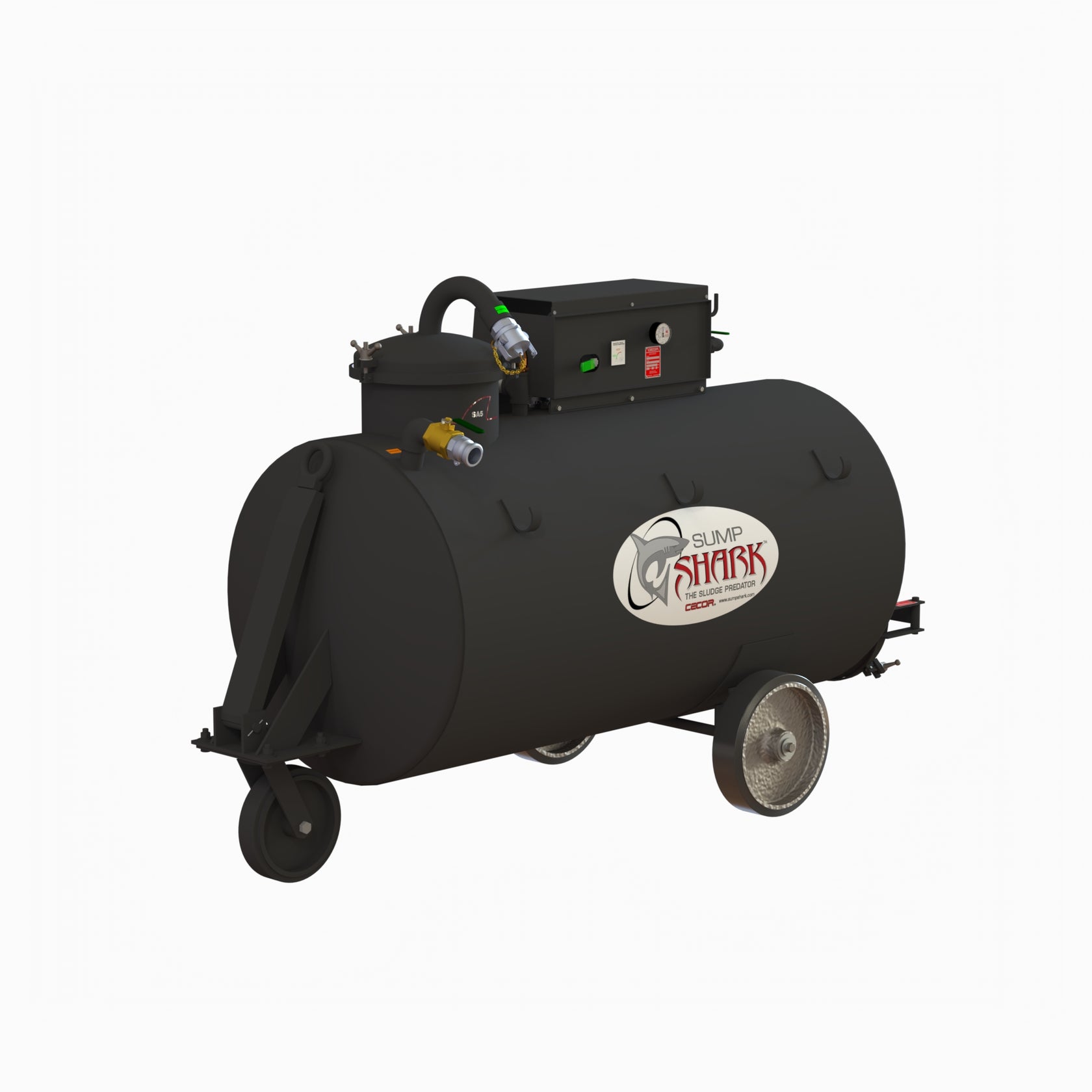 Air Powered Sump Cleaner for Metalworking Fluids - CECOR