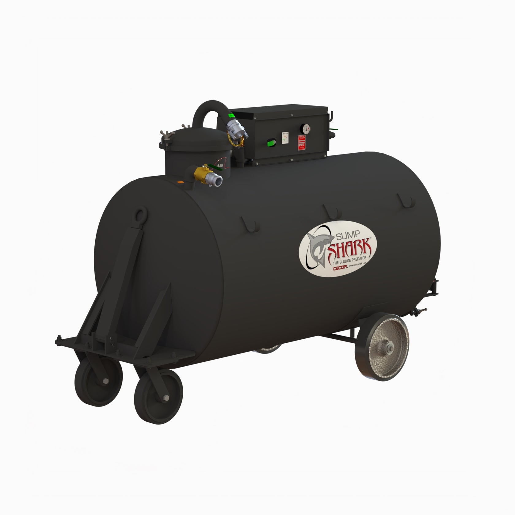 Air Powered Sump Cleaner for Metalworking Fluids - CECOR