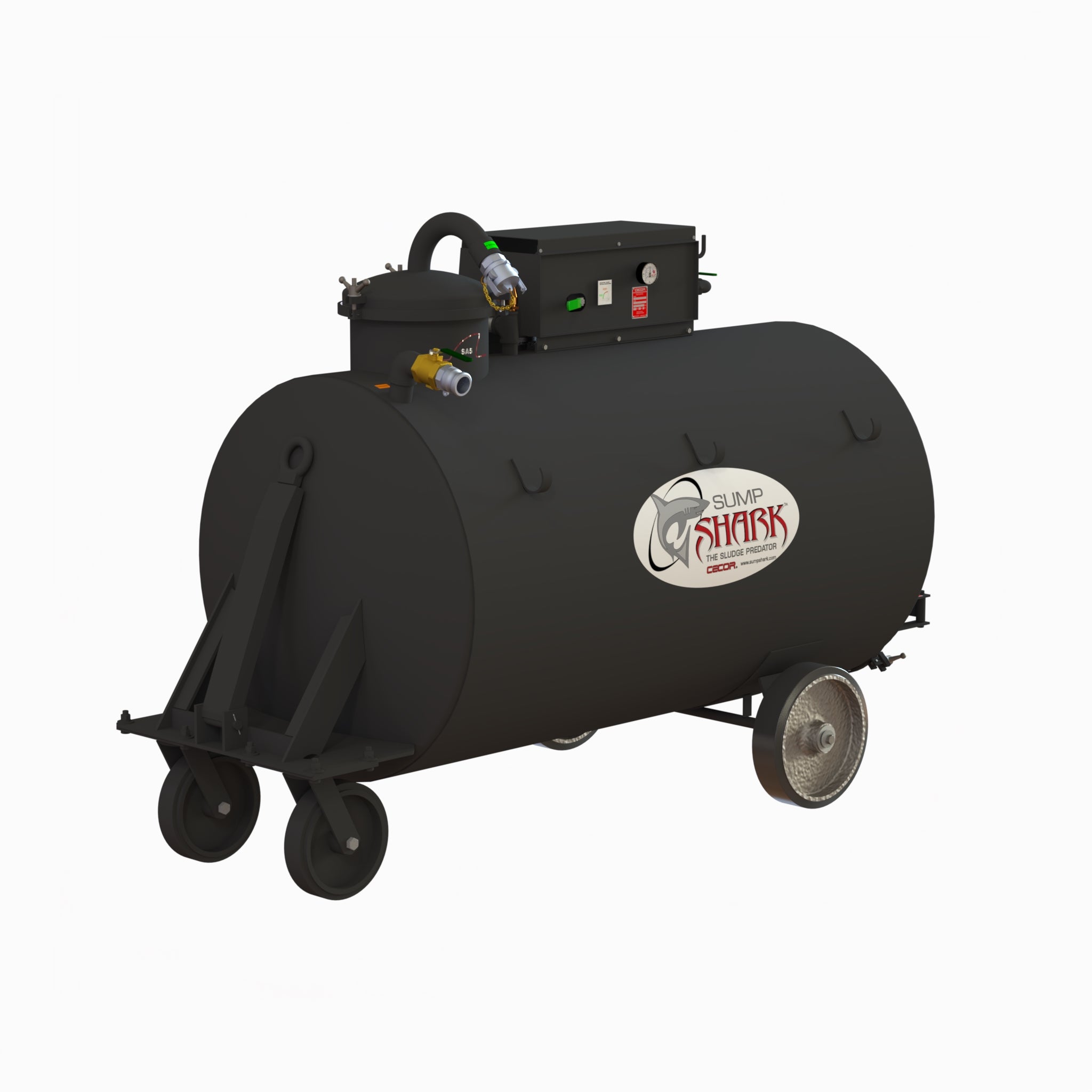 Air Powered Sump Cleaner for Metalworking Fluids - CECOR