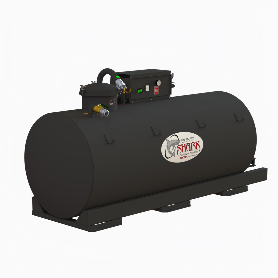 Air Powered Sump Cleaner for Metalworking Fluids - CECOR