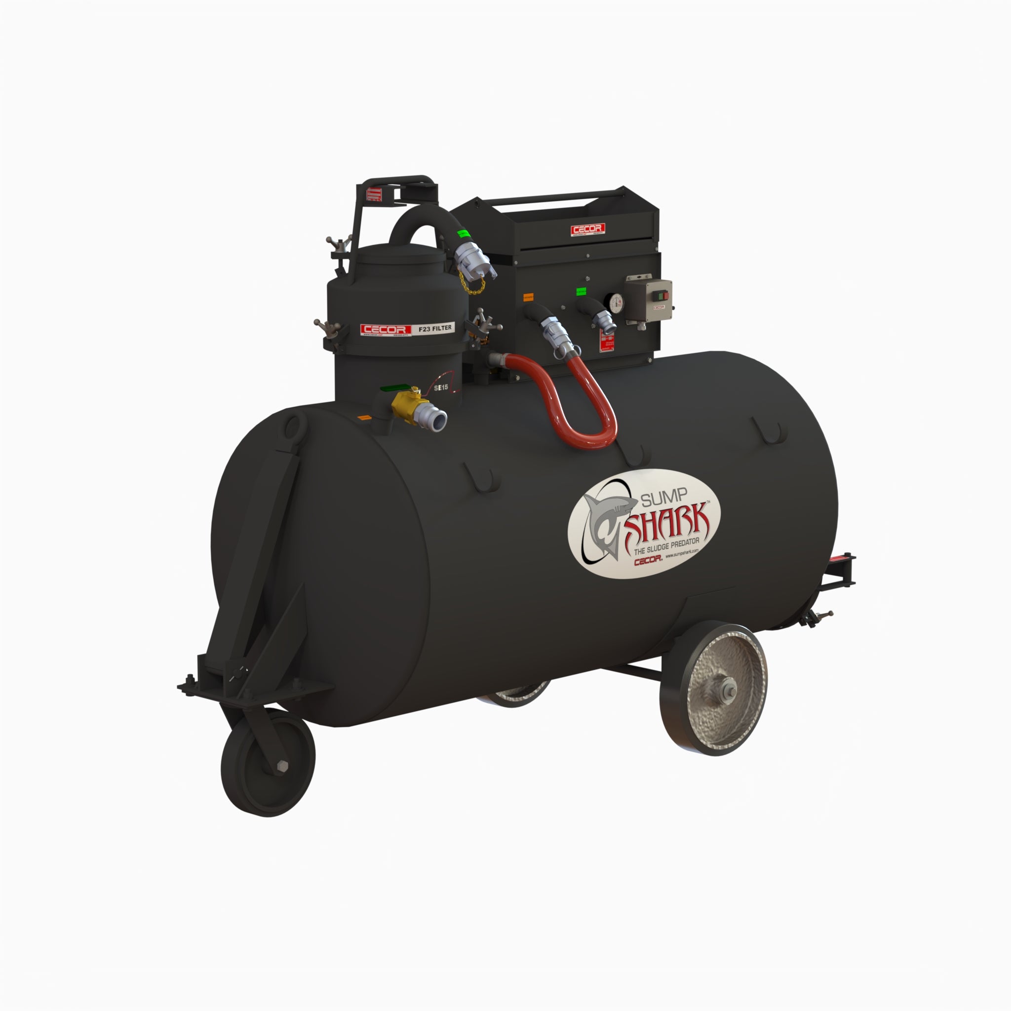 Electric Sump Cleaner SE15 for Cleaning Metalworking Fluids - CECOR