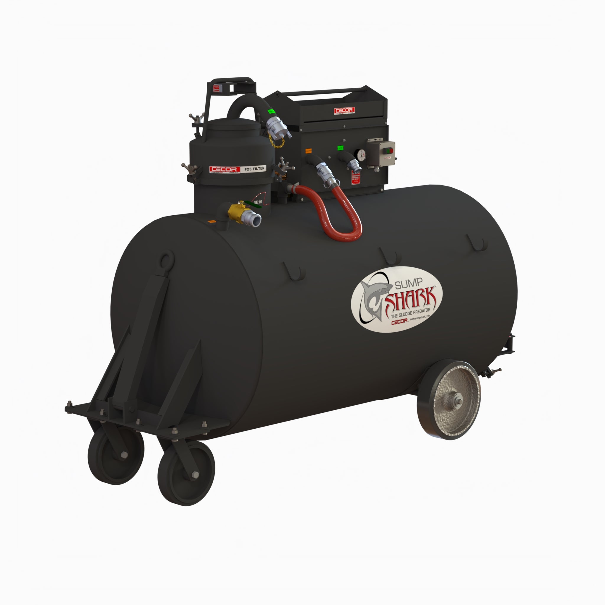 Electric Sump Cleaner SE15 for Cleaning Metalworking Fluids - CECOR