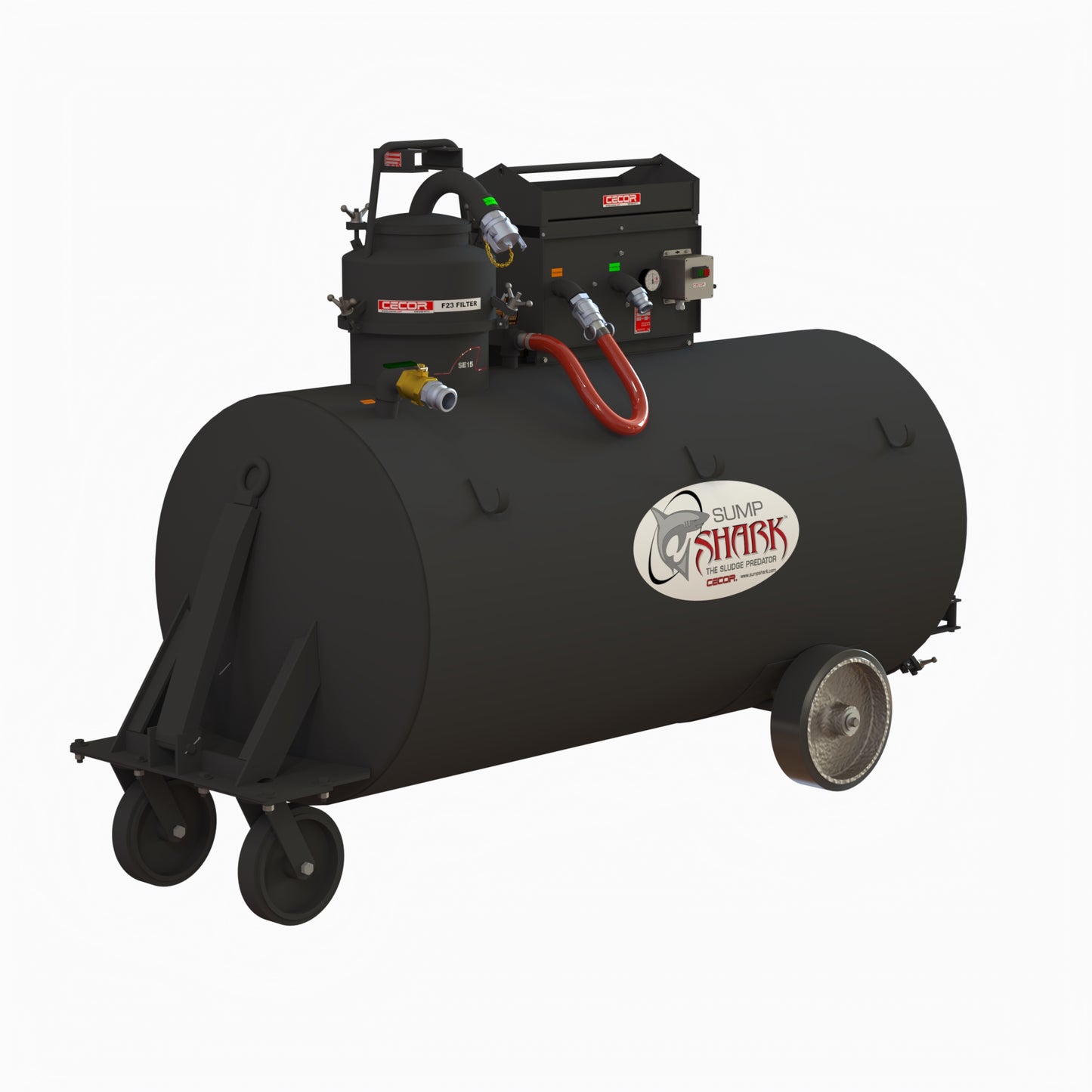 Electric Sump Cleaner SE15 for Cleaning Metalworking Fluids - CECOR