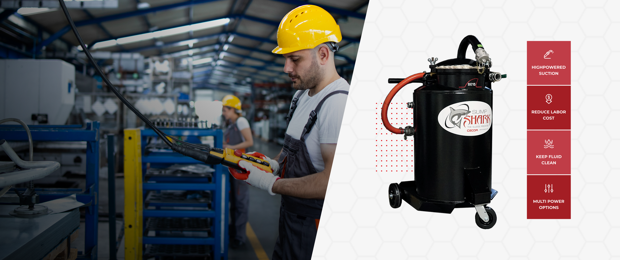 CECOR® Sump Cleaners | Dumping Hoppers | Coolant Dispensers | Mixers